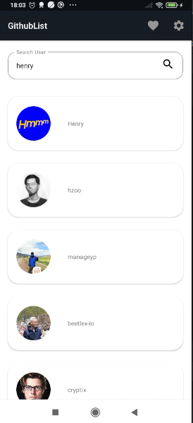 GitHub - vsh2607/GithubList: Github mobile application for Dicoding submission