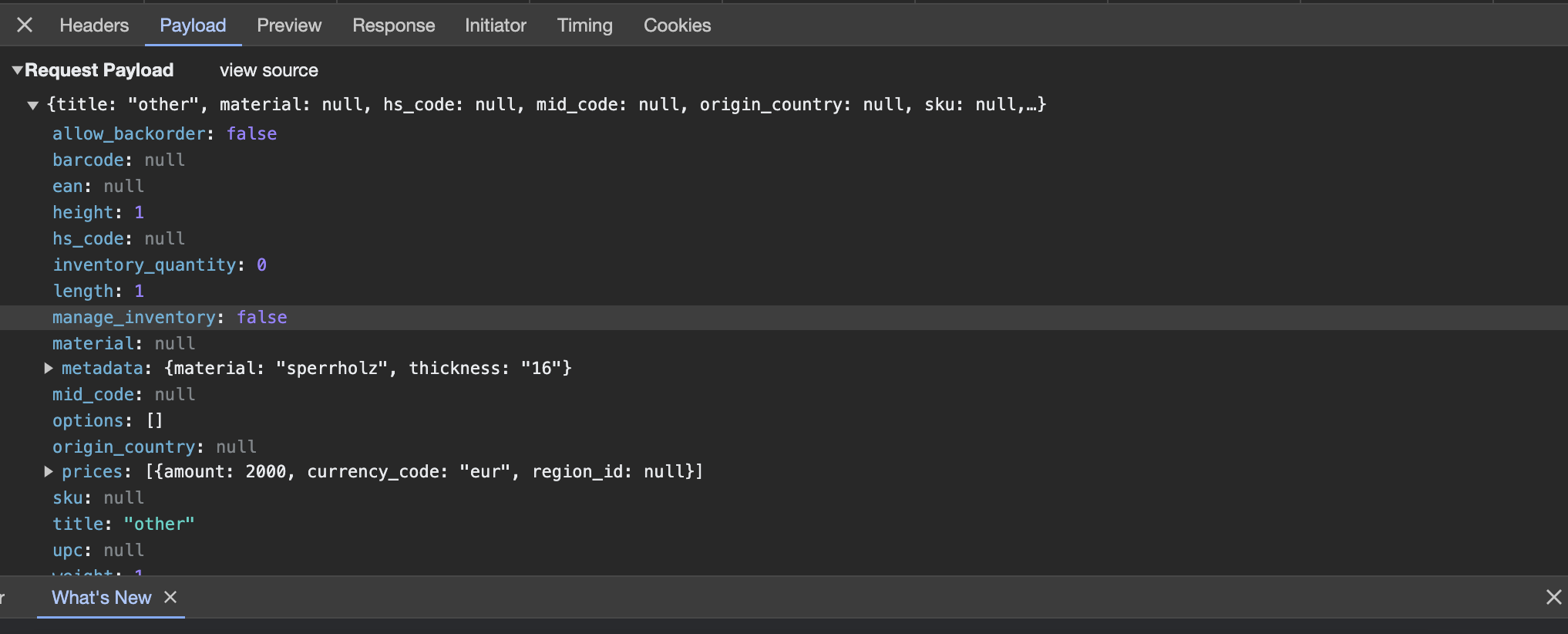 Adding a second variant responds with a 400 · Issue #5495 · medusajs/medusa · GitHub