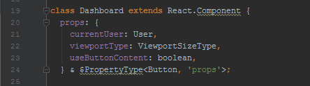 props of React element Hello. This type is incompatible with props of React element Hello ...