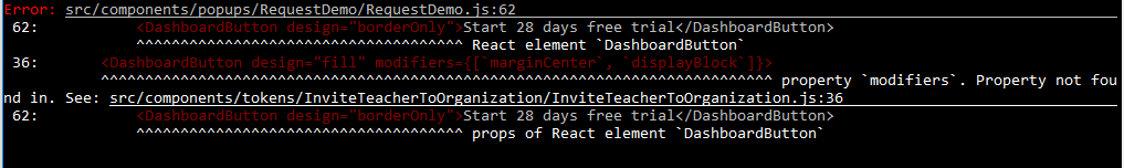 props of React element Hello. This type is incompatible with props of React element Hello ...
