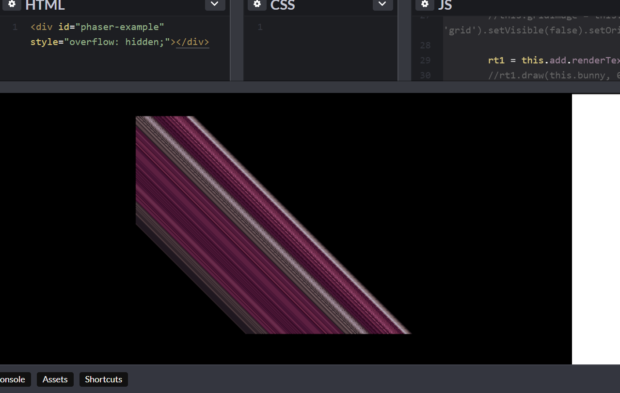 BUG: Render texture is cropped if draw after a bit of time [code example & reproducible] · Issue ...
