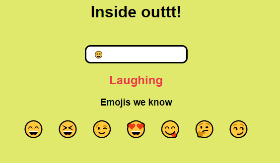 GitHub - Aliya-Begum/neog-emoji-interpreter: Created with CodeSandbox