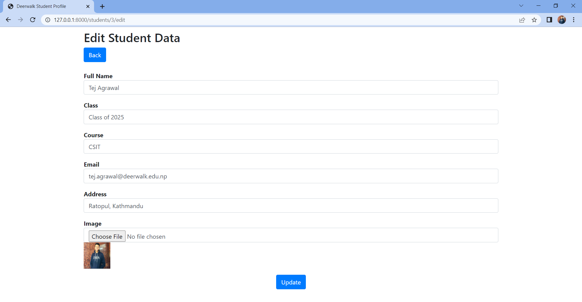 GitHub - ag-tej/project_DDL: Sample CRUD project based on Laravel
