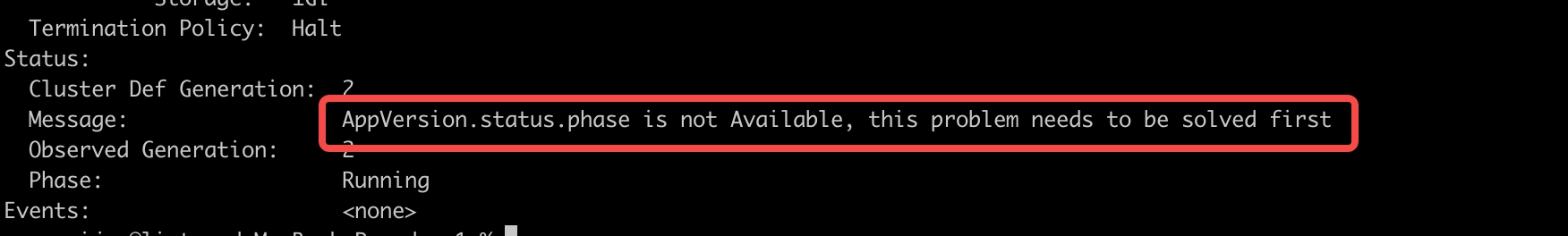 [BUG] there is error message when exec 'kubectl describe cluster ${name}' · Issue #255 ...