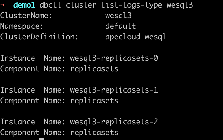 [BUG] Tell the user how to enable log when list-logs-type is empty. · Issue #627 · apecloud ...