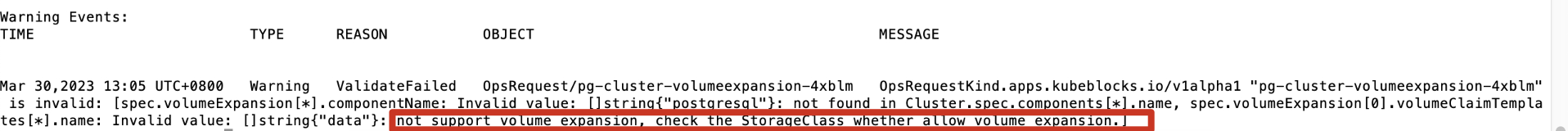[BUG] opsquest error message is not clear when component name is wrong · Issue #2318 · apecloud ...