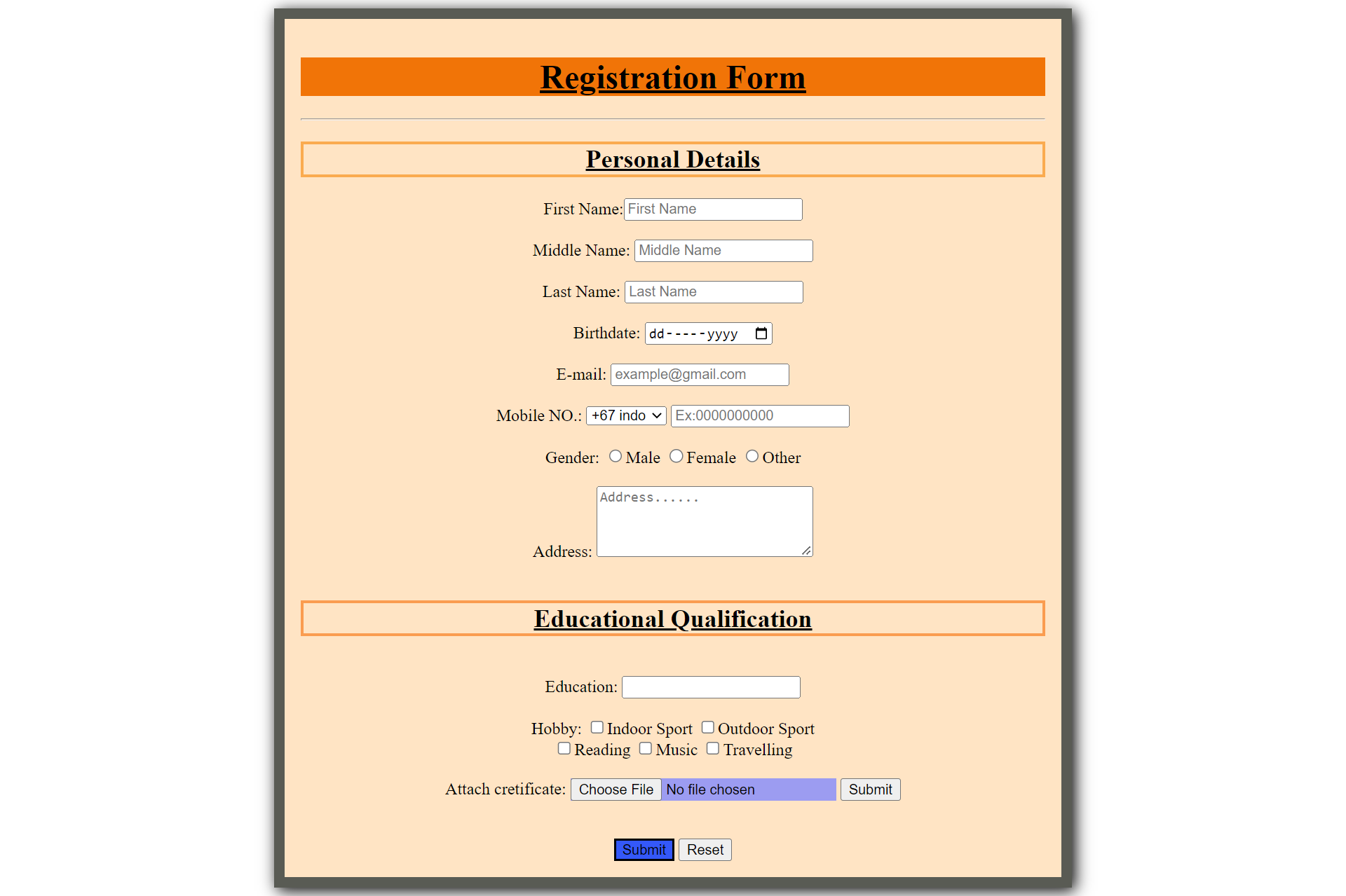 GitHub - Rahul-6167/Registration-From