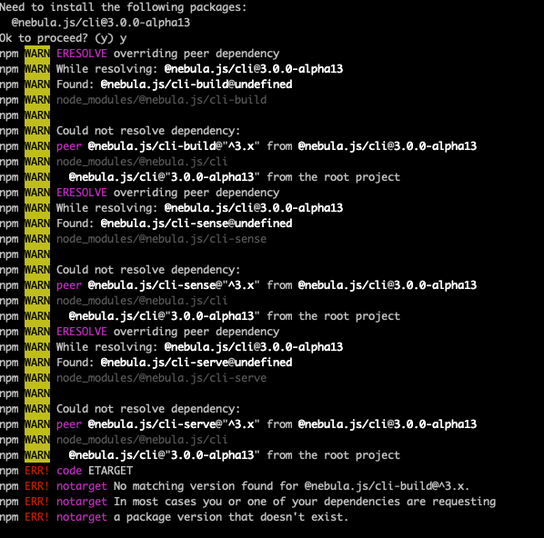 Error when trying to install latest version of nebula CLI · Issue #900 ...
