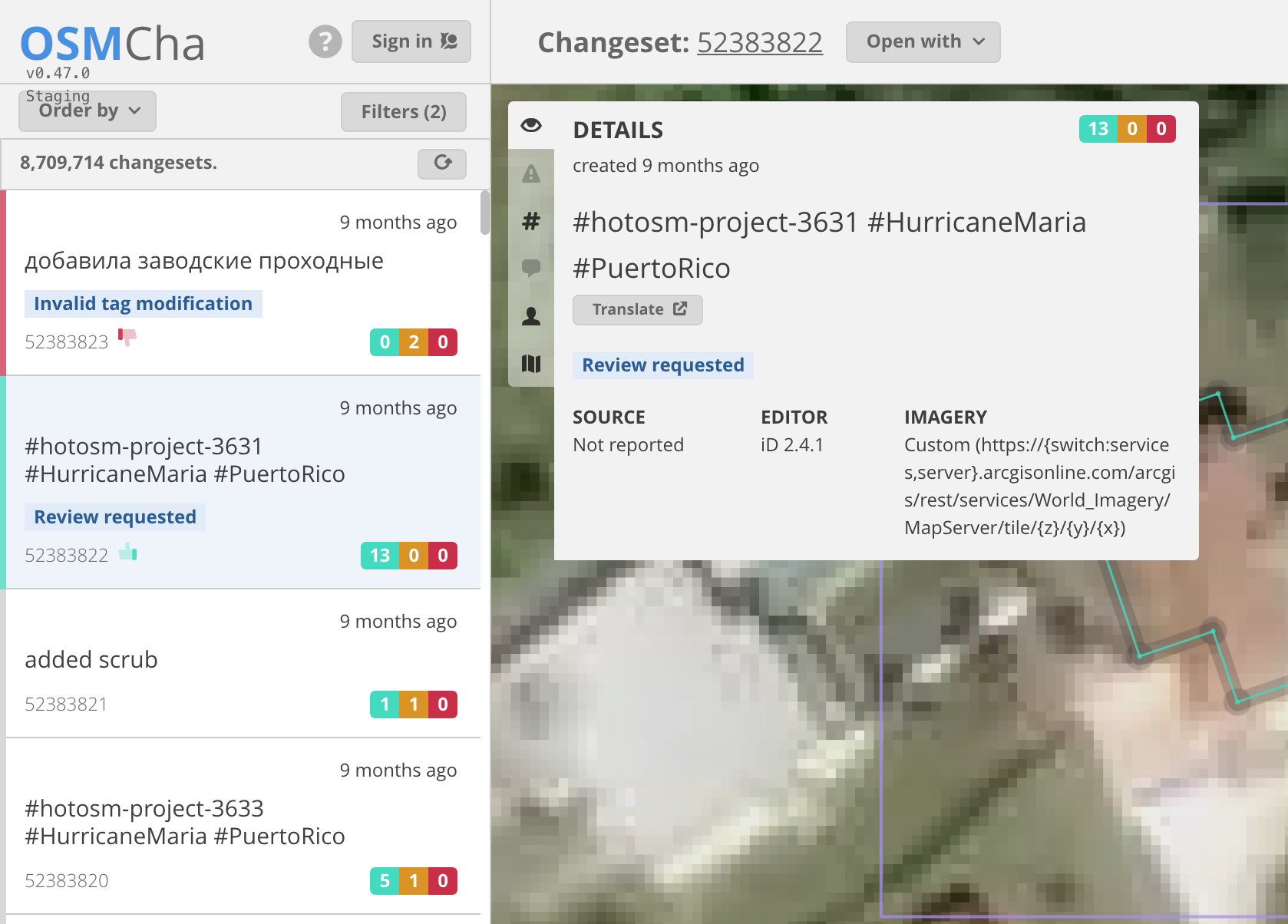 Remove user metadata for unauthenticated users · Issue #293 · OSMCha/osmcha-frontend · GitHub