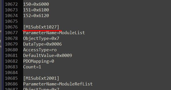 Impossible to import .eds file from Weidmueller UR20-FBC-CAN · Issue #69 · CANopenNode ...