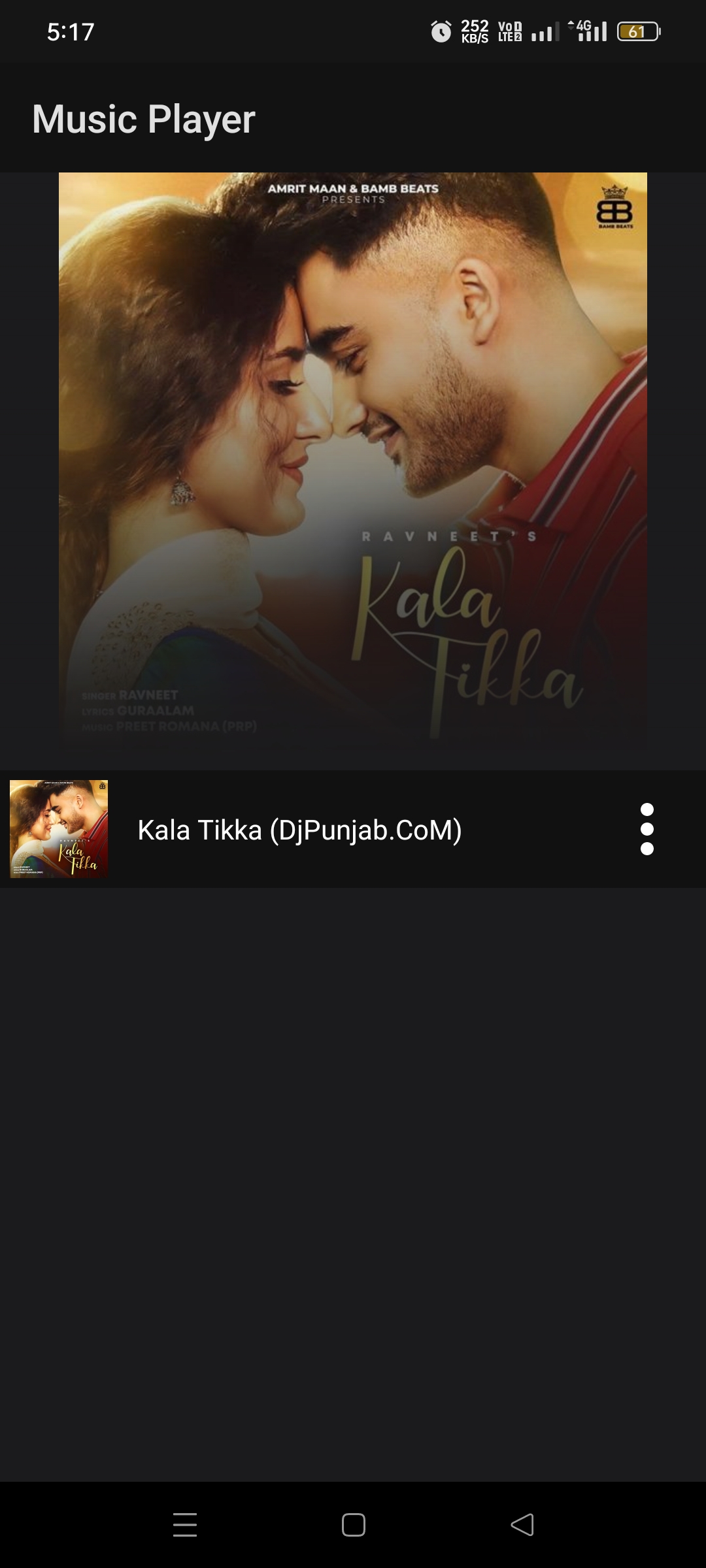 GitHub - Raj113193/Music-Player: College Project BCA 5th Sem (Android App)