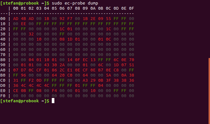 Coloring is not working properly in xfce4-terminal in Linux · Issue #537 · hirschmann/nbfc · GitHub