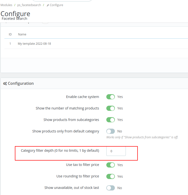 Facets search by second level subcategory does not work · Issue #29727 · PrestaShop/PrestaShop ...