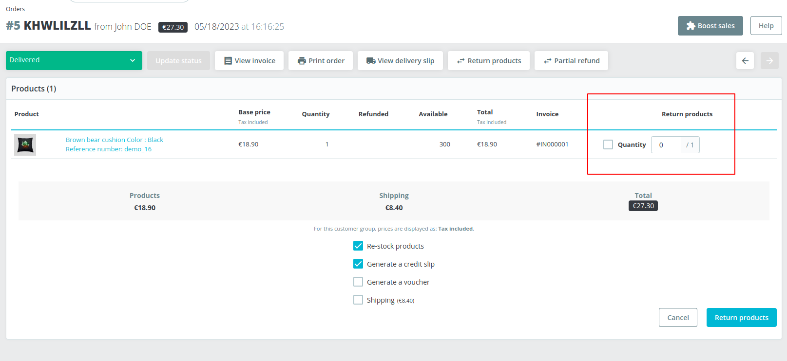 [BO] Orders - Bad display in Products table · Issue #32621 · PrestaShop/PrestaShop · GitHub