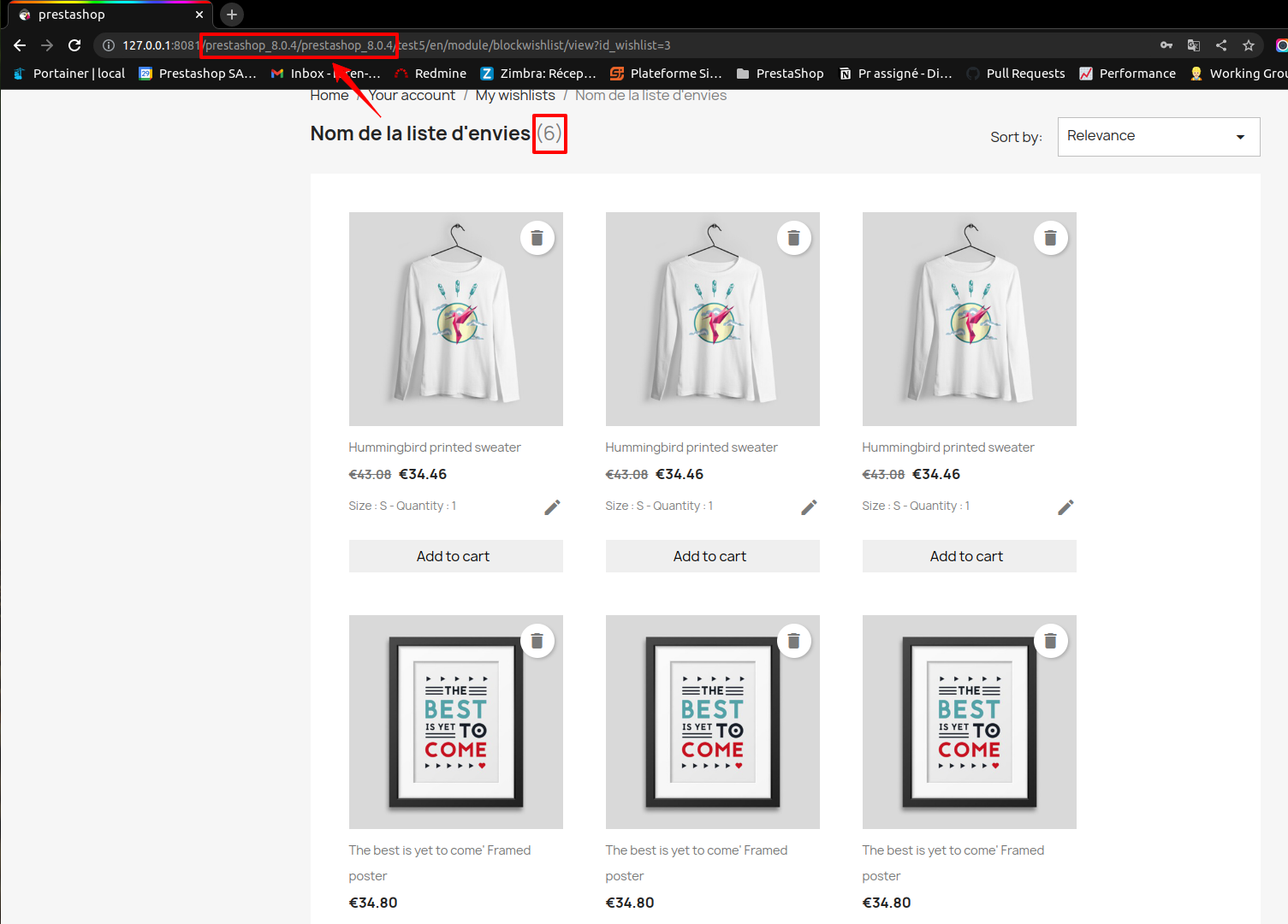 Fo Blockwishlist Multistore The Product Tripled In Quantity · Issue 32737 · Prestashop 