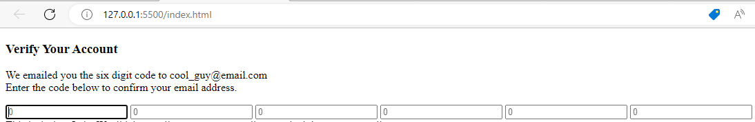 GitHub - AmolKolhe147/HTML-CSS-Project--Verify-Account