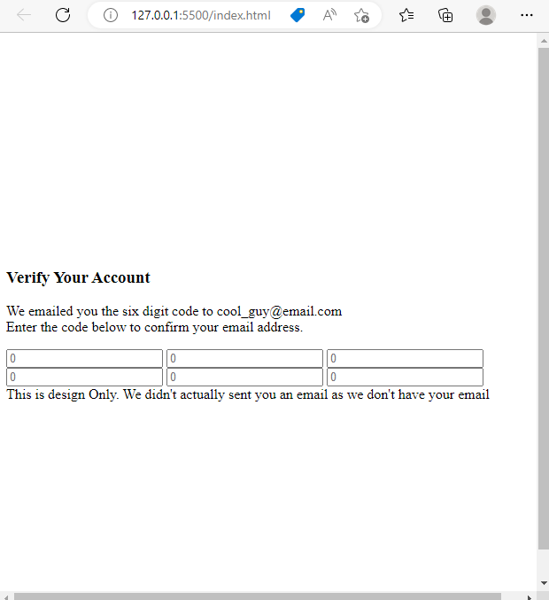 GitHub - AmolKolhe147/HTML-CSS-Project--Verify-Account