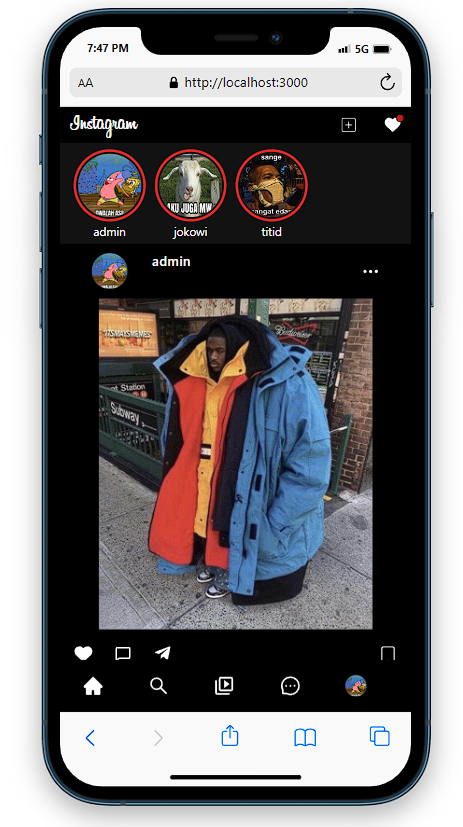 Github Deagussinstagram Clone Frontend
