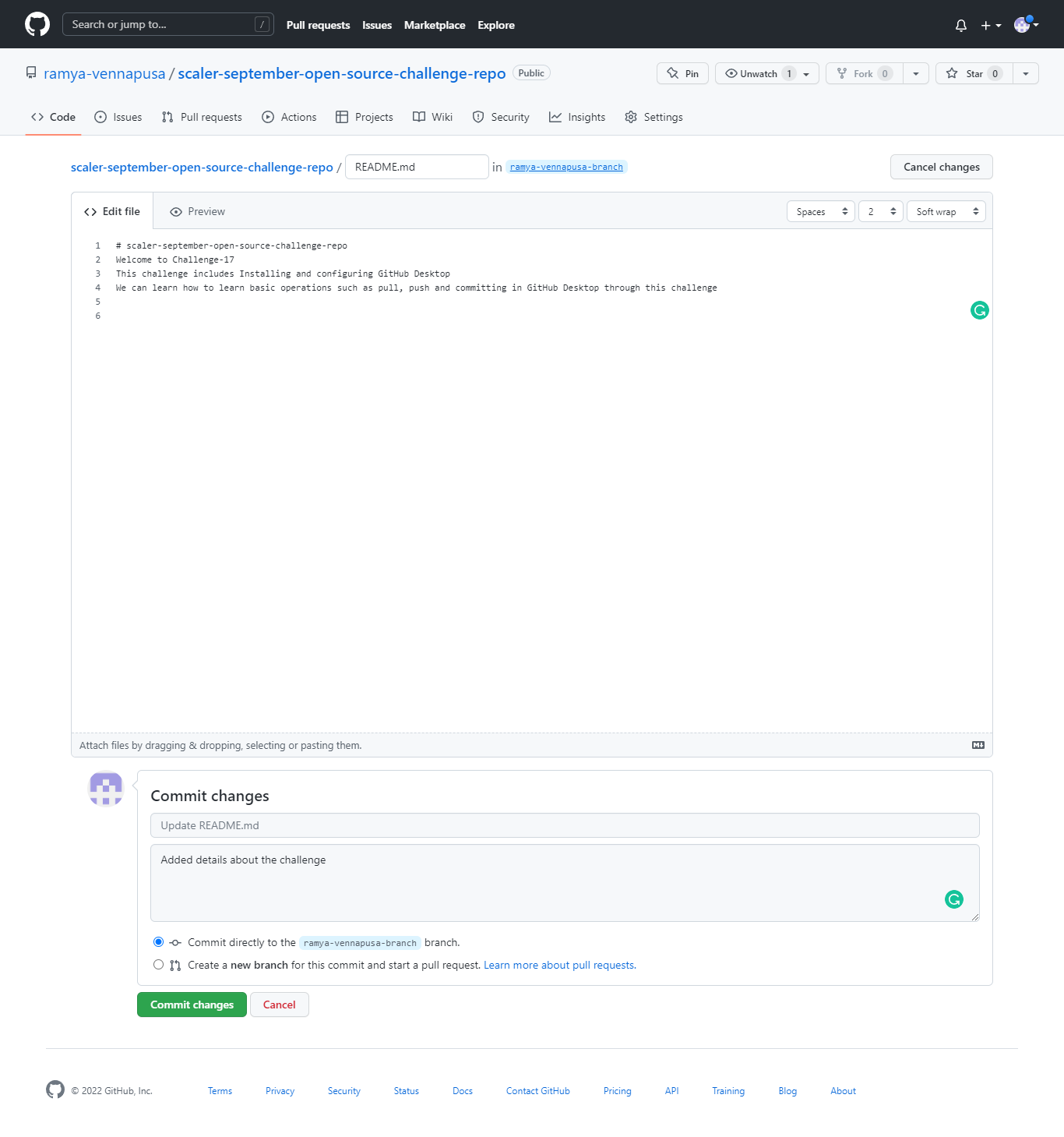 Challenge 1: Vennapusa Ramya · Issue #35 · scaleracademy/scaler ...