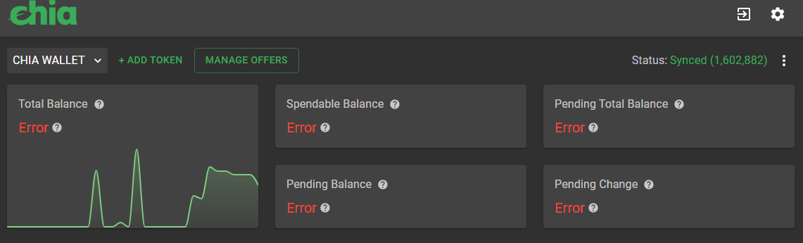 [Bug] Chia wallet sync error · Issue #10310 · Chia-Network/chia-blockchain · GitHub