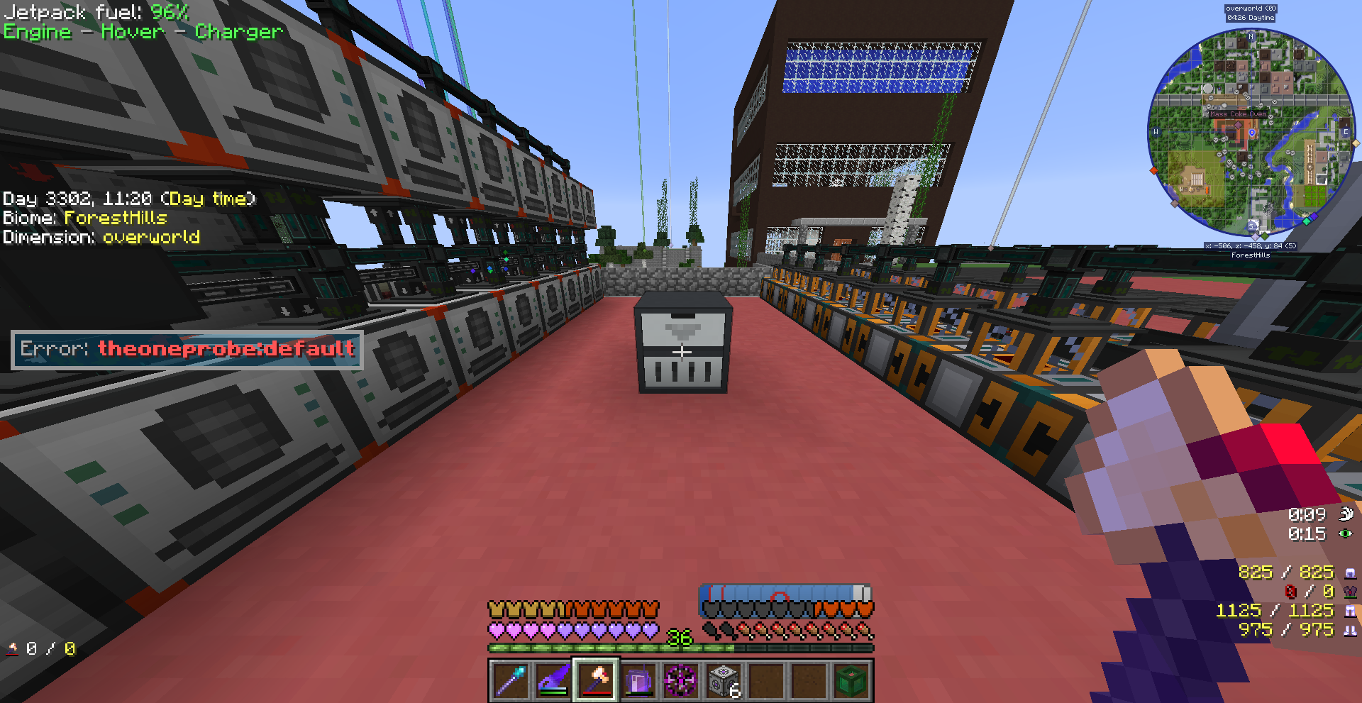 TheOneProbe can't show framed drawer controller correctly · Issue #347 ...