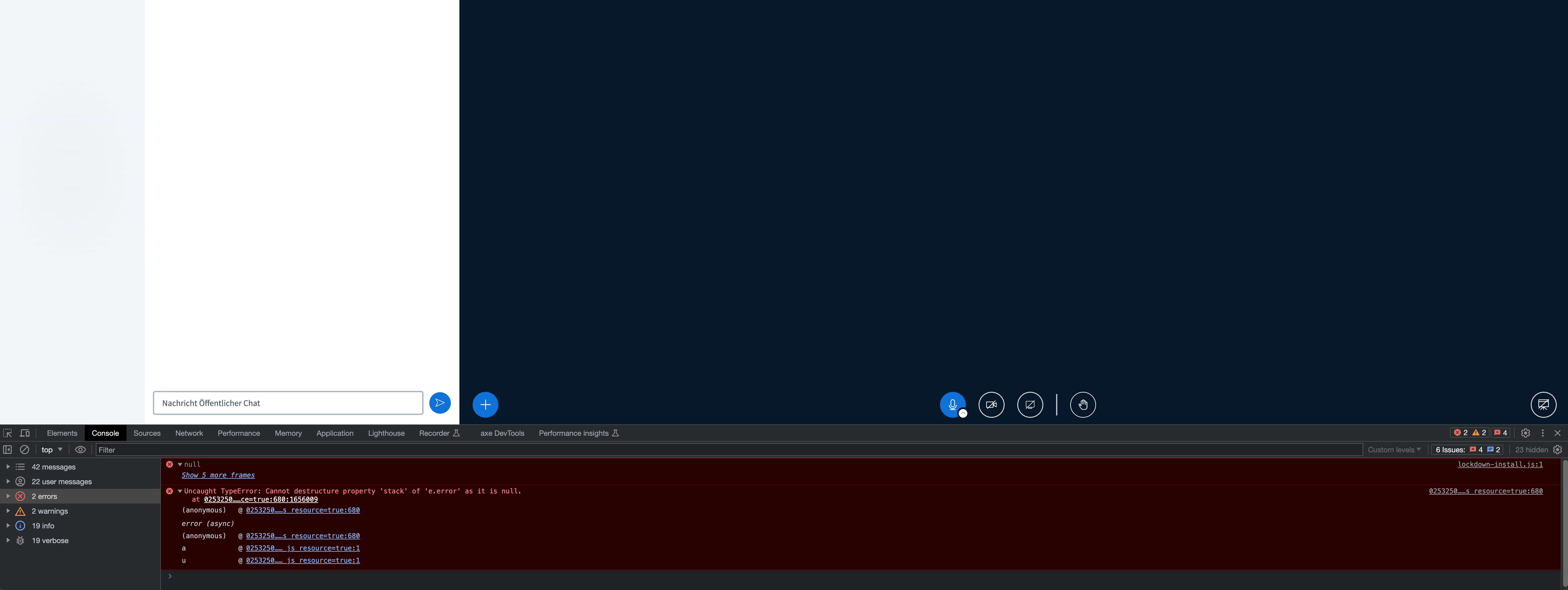 Minimizing presentation produces an error · Issue #18751 · bigbluebutton/bigbluebutton · GitHub