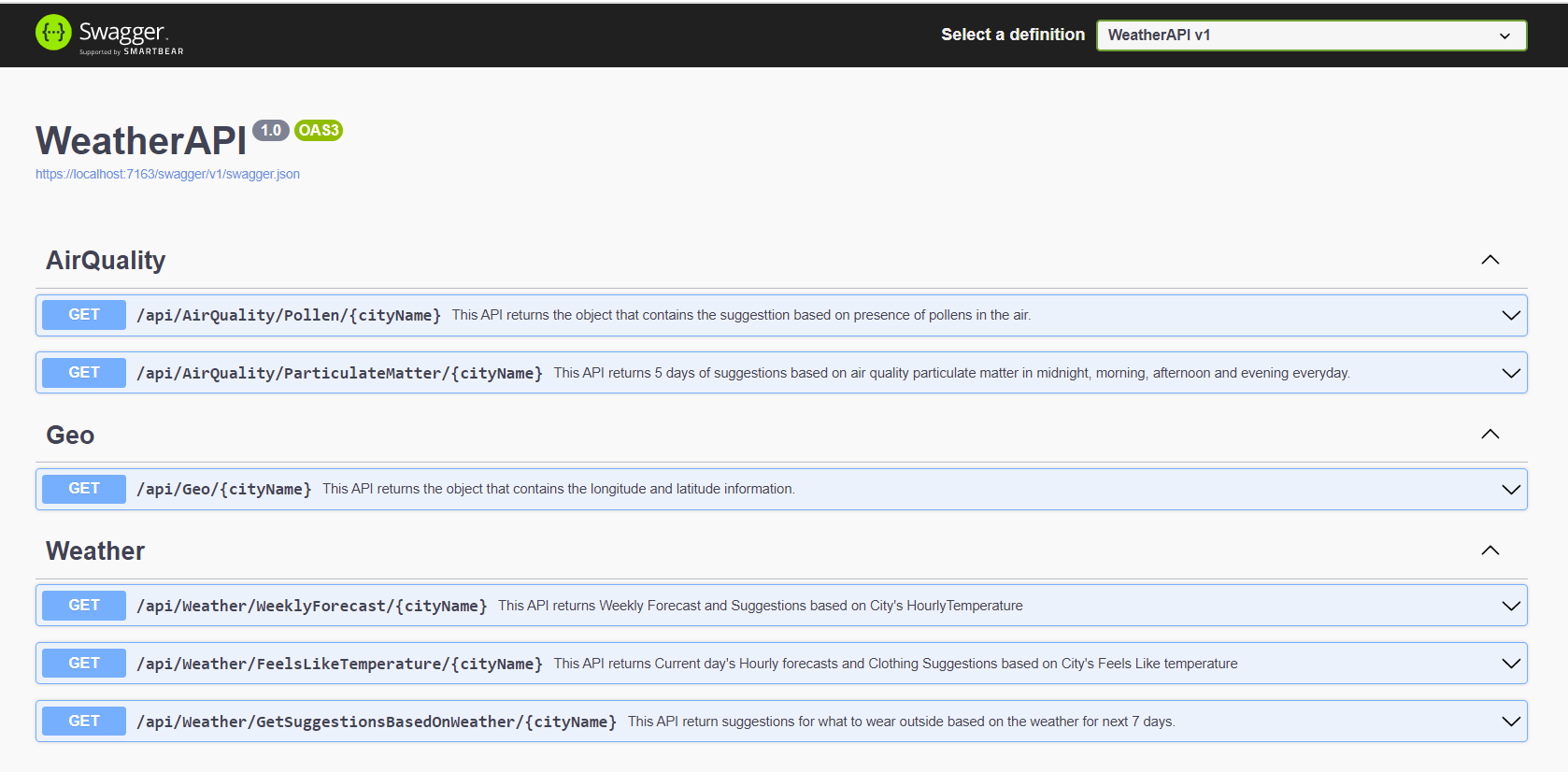 GitHub - 2022-checkout-api-a-team-alpha-team/WeatherAPI