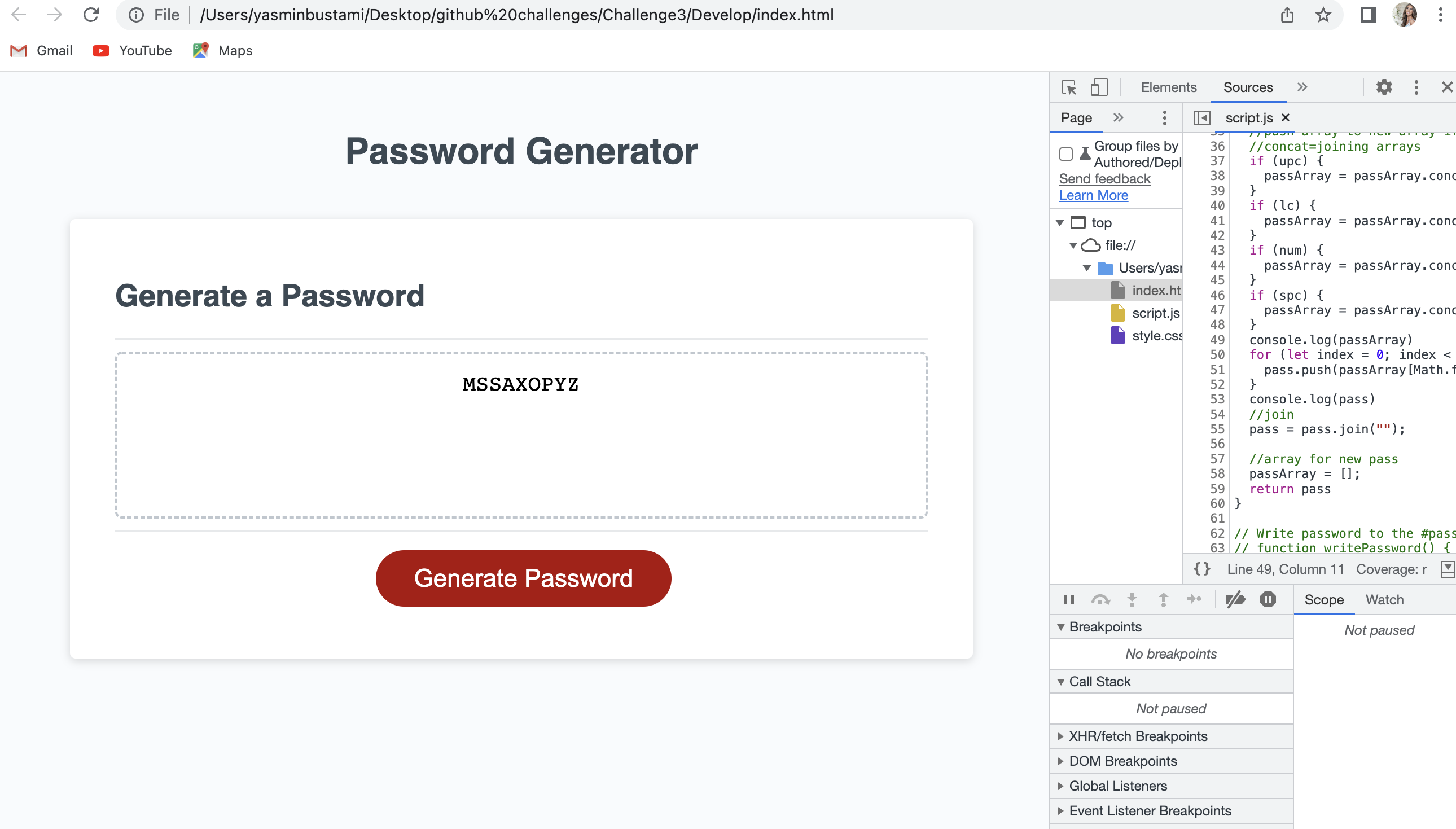 GitHub - yazbustami/Challenge3: 3rd challenge of the class