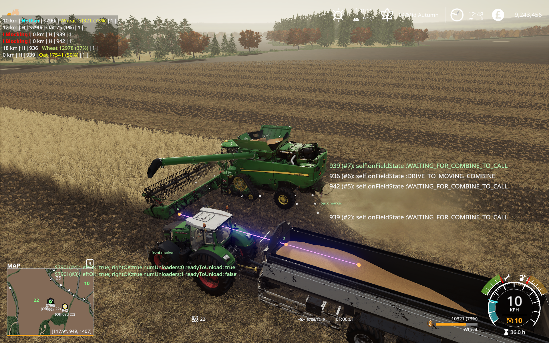 Waiting For Combine To Call · Issue 5579 · Courseplaycourseplay · Github