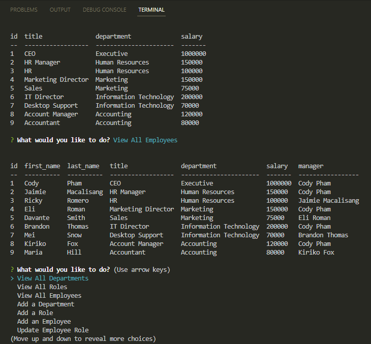 GitHub - Nuo21/employee-tracker