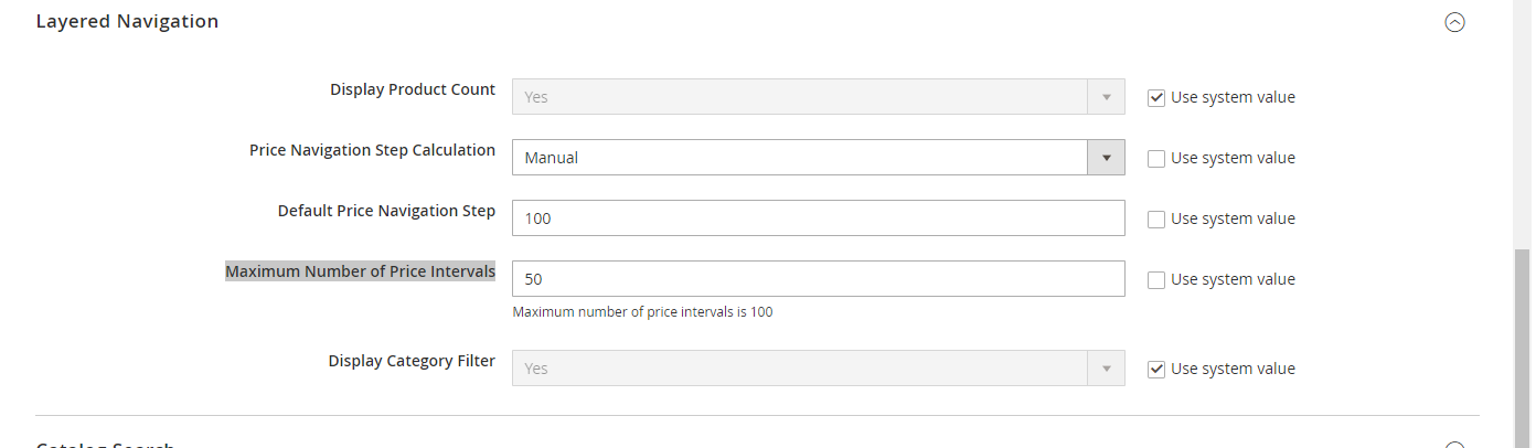 Layered Navigation Price Step on category ignored for graphQL · Issue #37311 · magento/magento2 ...