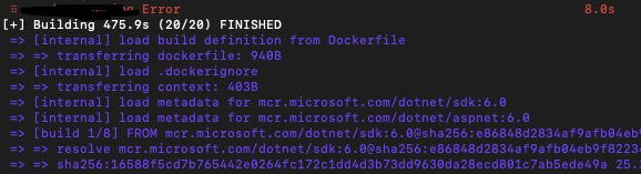 Bug Nuget Restore On Docker Dotnet Restore Fails Net 60 Sdk · Issue 12075 · Nugethome