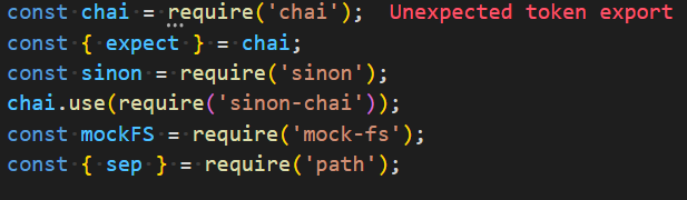 Unexpected token export · Issue #2582 · wallabyjs/public · GitHub