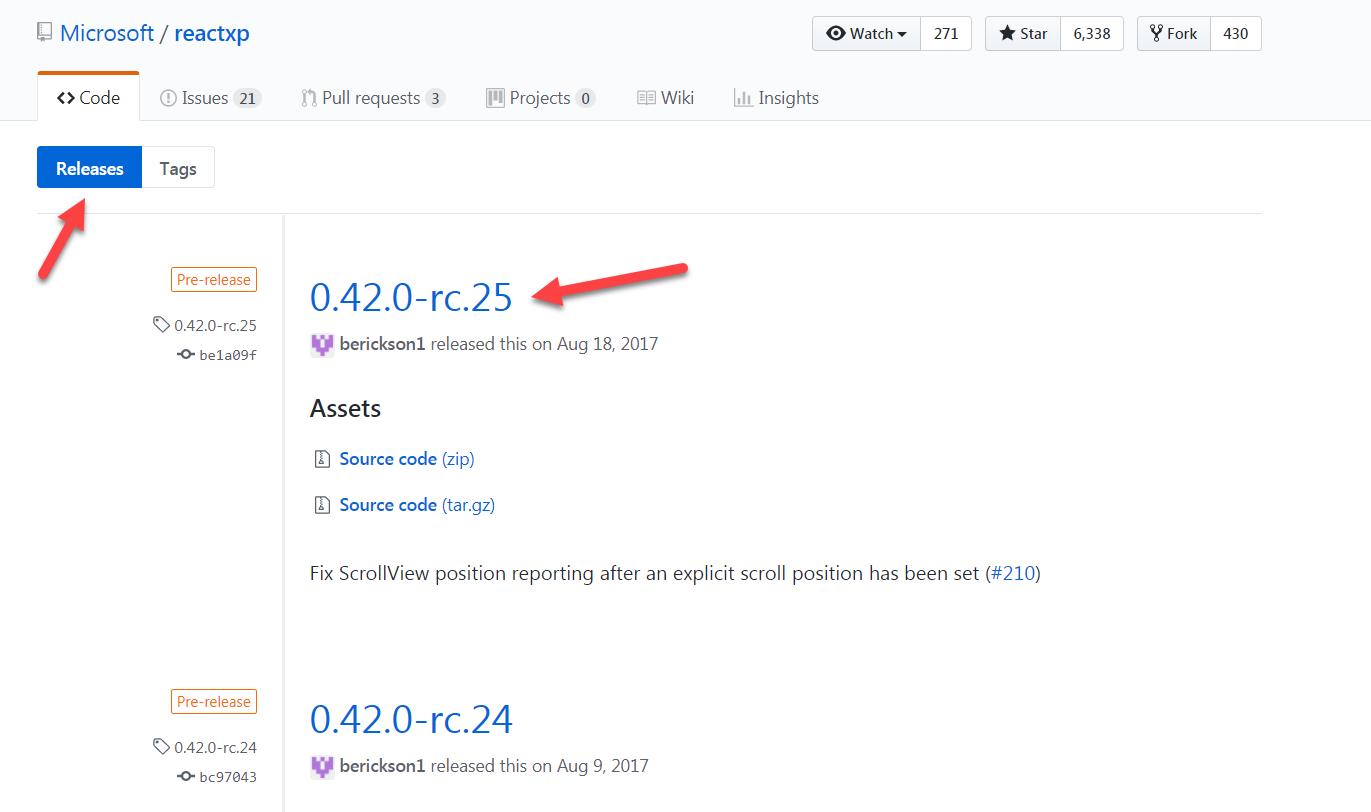Discrepancy Between Releases Description On The Website Vs The Releases In Github · Issue 703