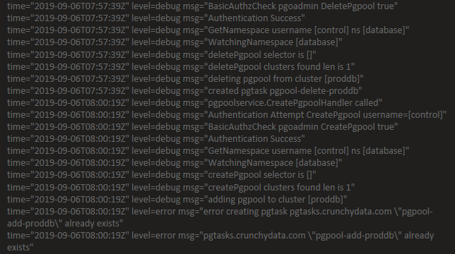 Automatic failover requires pgpool pod deletion · Issue #956 · CrunchyData/postgres-operator ...