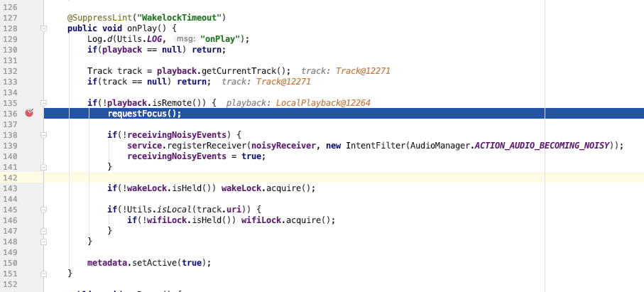 android - should only request audio focus when actually playing sound · Issue #593 ...