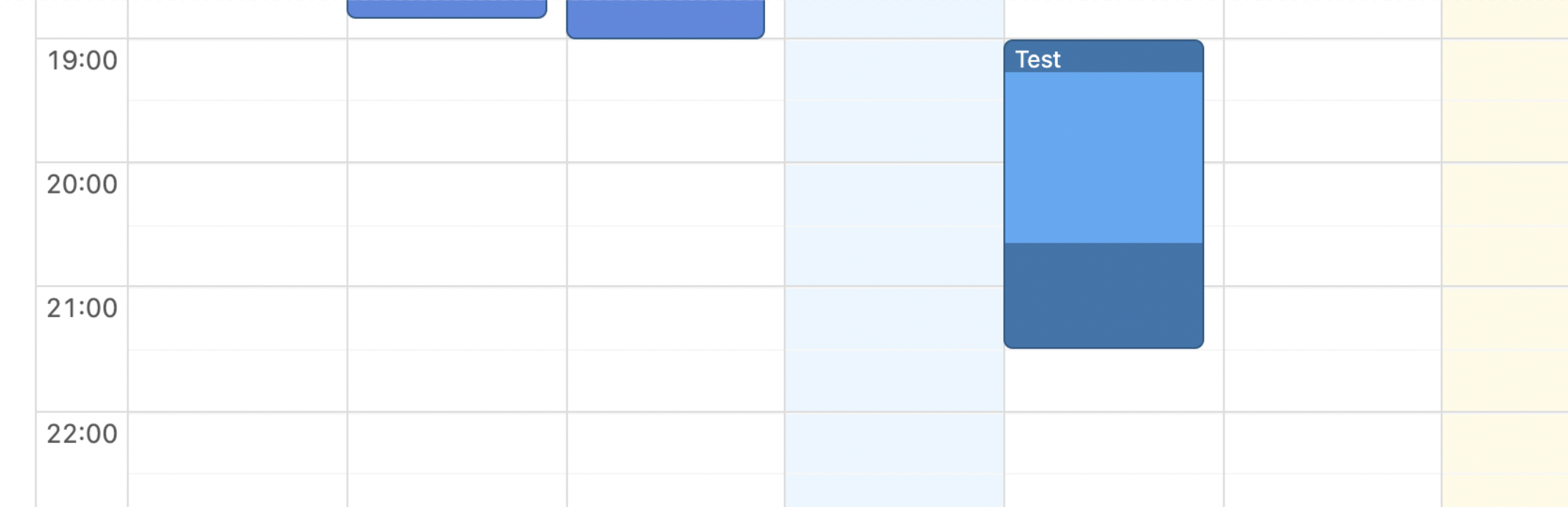 Split events on render (Feature Request) · Issue #2004 · jquense/react-big-calendar · GitHub