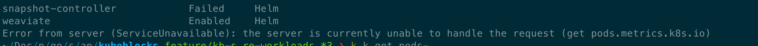 [Features] View the workloads of the kb control plane · Issue #2976 · apecloud/kubeblocks · GitHub
