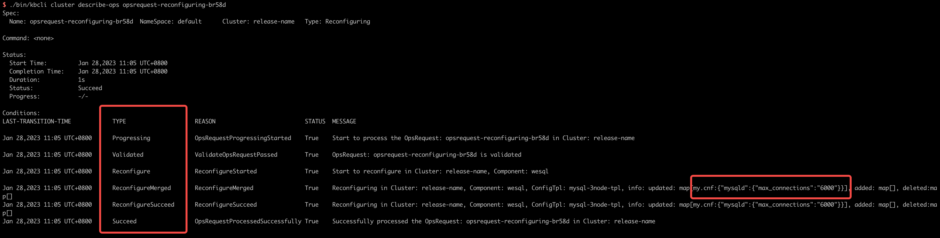 [Features]Support user reconfigure PartIII: kbcli · Issue #849 · apecloud/kubeblocks · GitHub