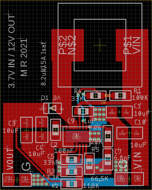 GitHub - MattRonan/MPQ3426_12V_Boost_Converter: Boost converter boards based on the MPQ3426 chip