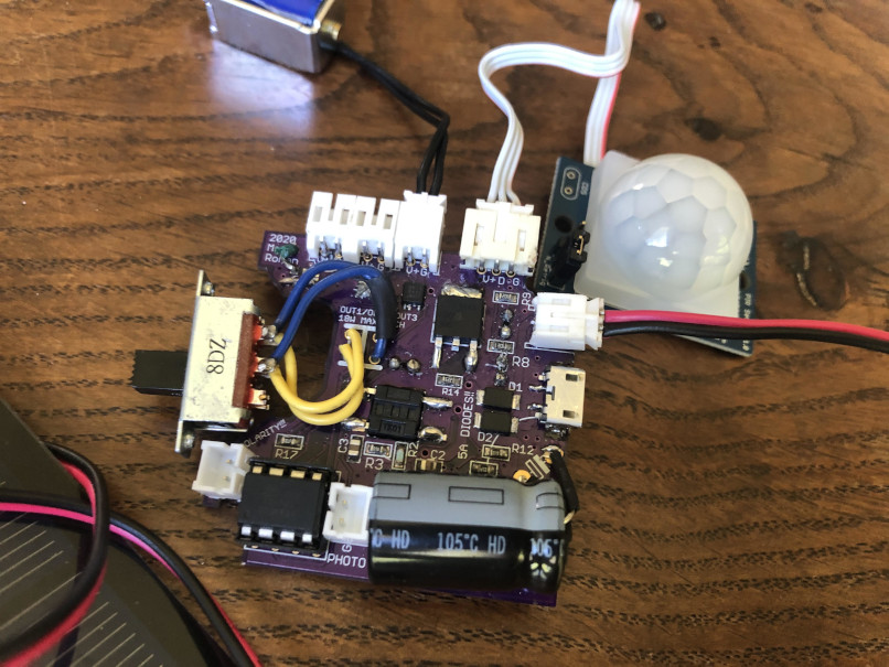 GitHub - MattRonan/Garden_Guard_-solarGardenSentry-: A solar powered acoustic scarecrow