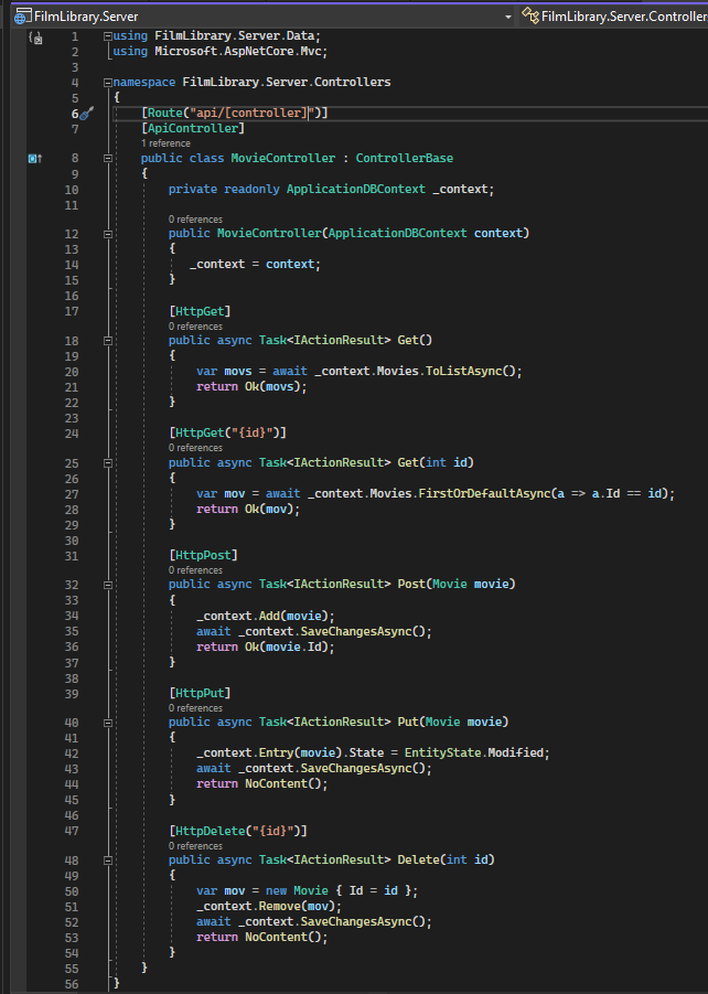 GitHub - dom-io/FilmLibrary-WebApp-with-CSharp-Blazor GitHub - dom-io/FilmLibrary-WebApp-with-CSharp-Blazor