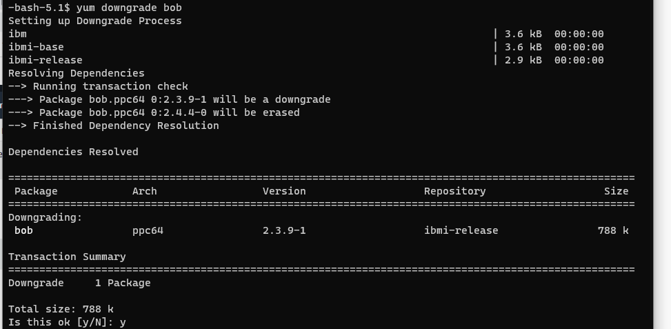 Rollback an update · IBM ibmi-bob · Discussion #150 · GitHub