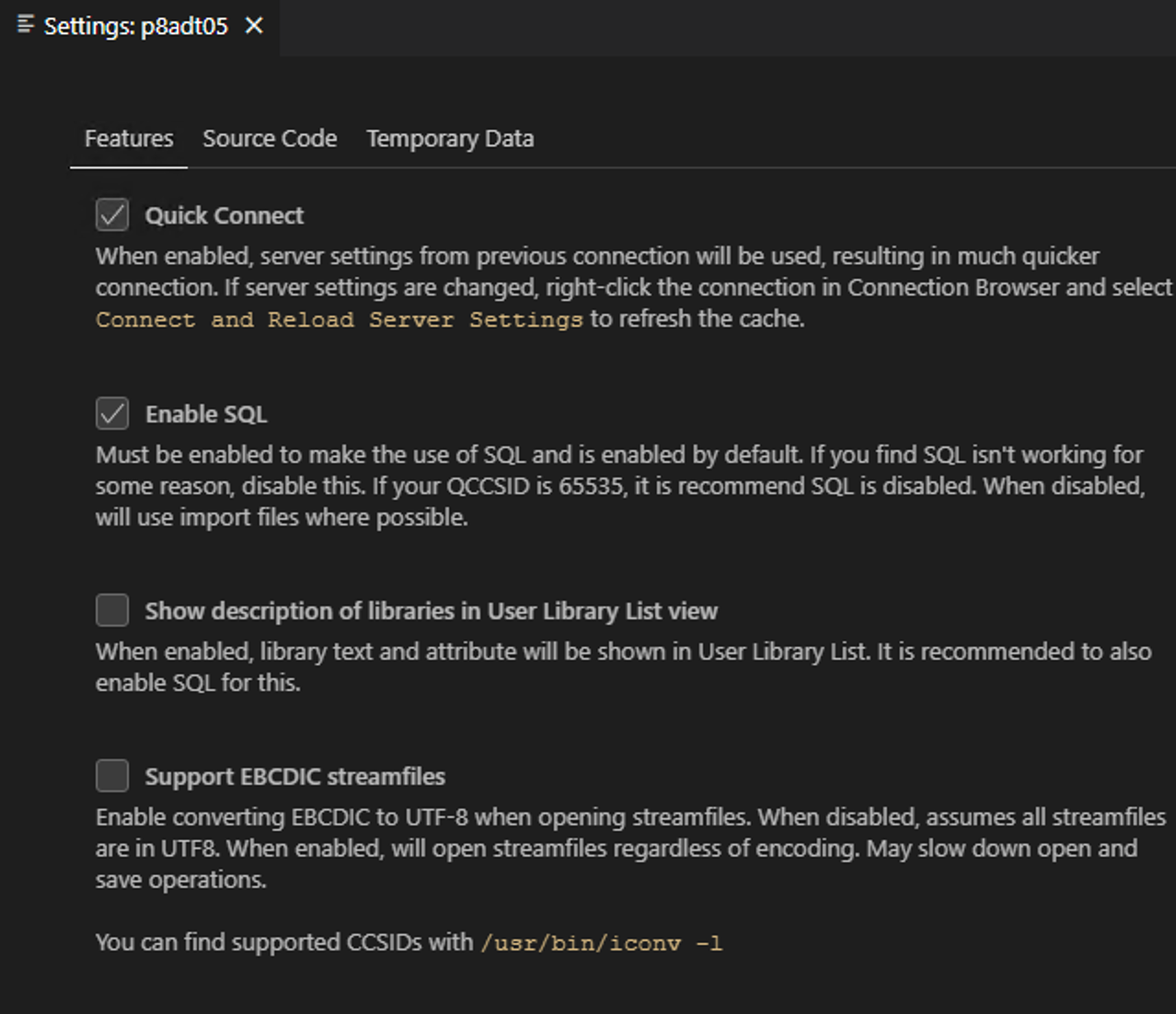 CPD0018: String '+ ACTGRP(*' contains a character that is not valid. · Issue #224 · IBM/ibmi-bob ...
