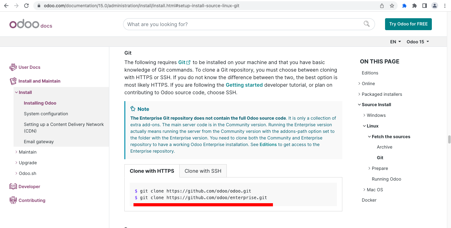Official documentation: Problems with building a development environment · Issue #98861 · odoo ...