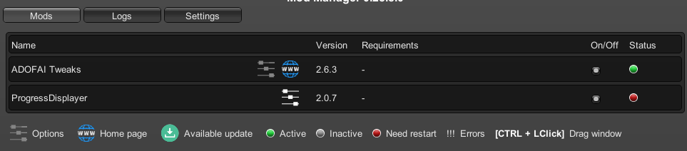 최신버전에서 작동을 하지 않습니다. · Issue #1 · FLOWERs-Modding/ADOFAI_ProgressDisplayer2 · GitHub
