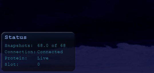 FAHViewer (on Windows, at least) V7.5.1 always displays the Demo ...