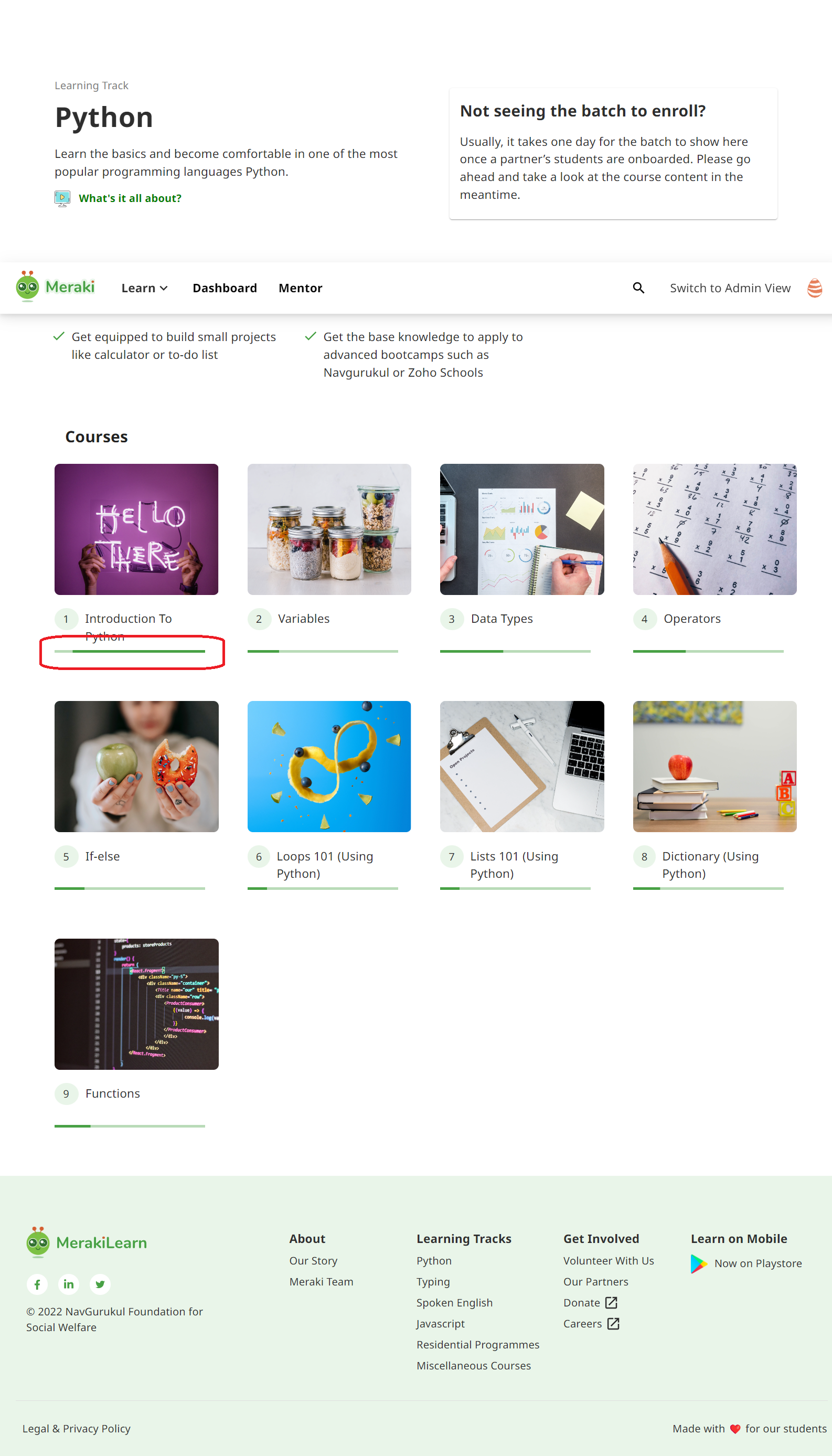 Assessment progress tracking · Issue #750 · navgurukul/bhanwari-devi · GitHub
