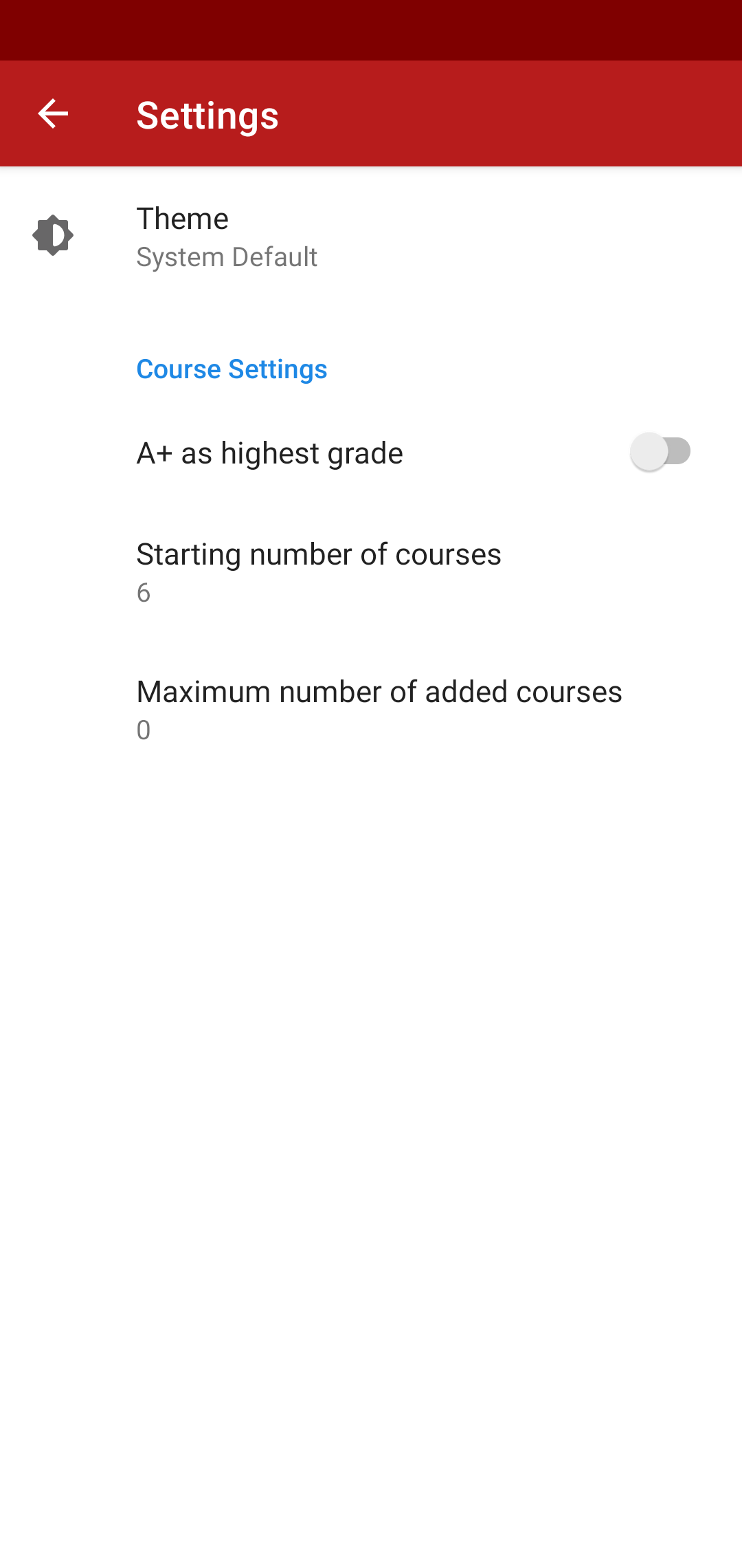 GitHub - stevenadel/MaterialGPA: An intuitive GPA calculator for android.