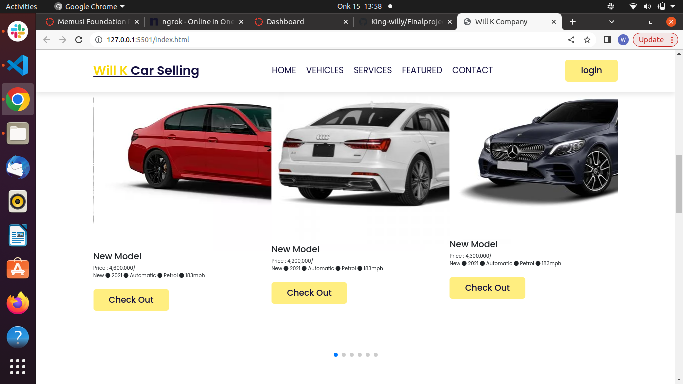 GitHub - King-willy/Finalproject: Car Selling web application